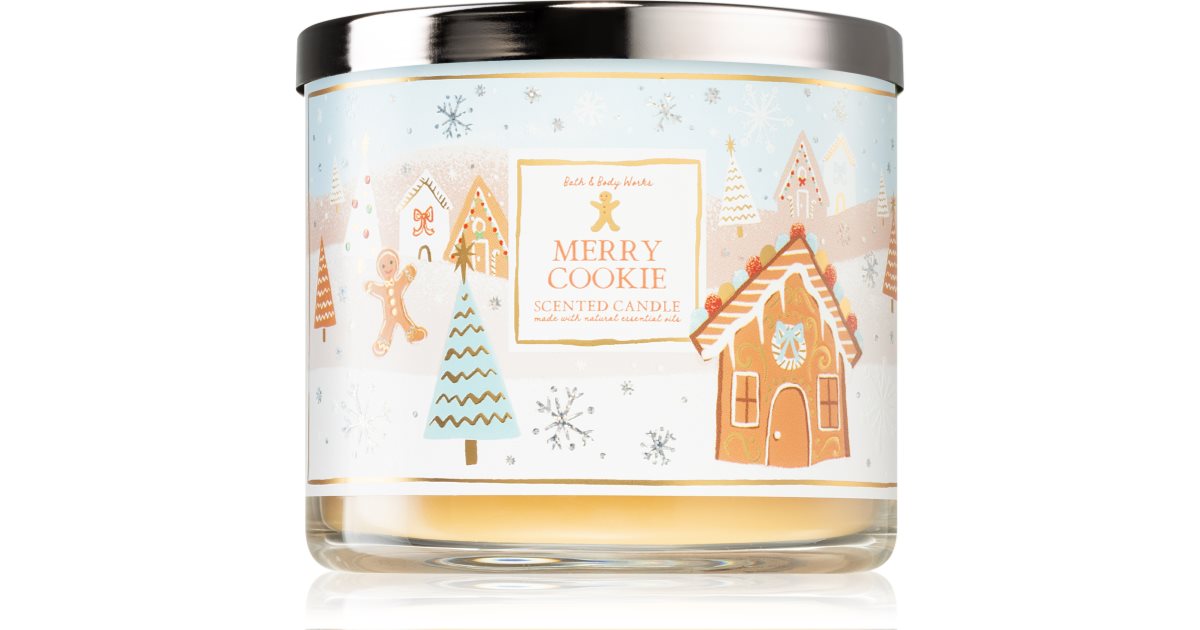 Bath & Body Works Merry Cookie scented candle II. | notino.ie
