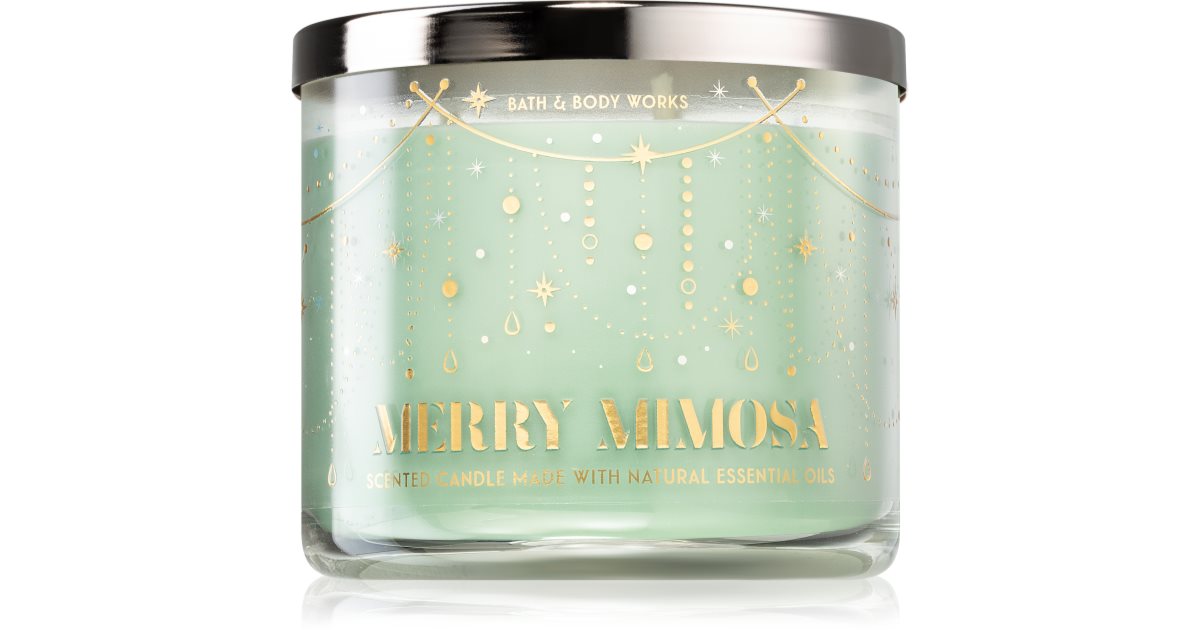 Bath & Body Works Merry Mimosa vela perfumada | notino.pt
