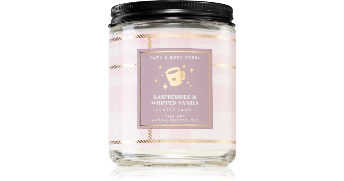 Bath & Body Works Raspberries & Whipped Vanilla scented candle I ...