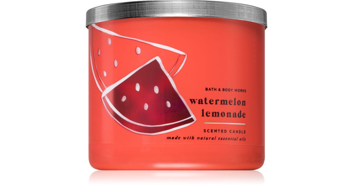 Bath And Body Works Watermelon Lemonade Scented Candle Notino Ie