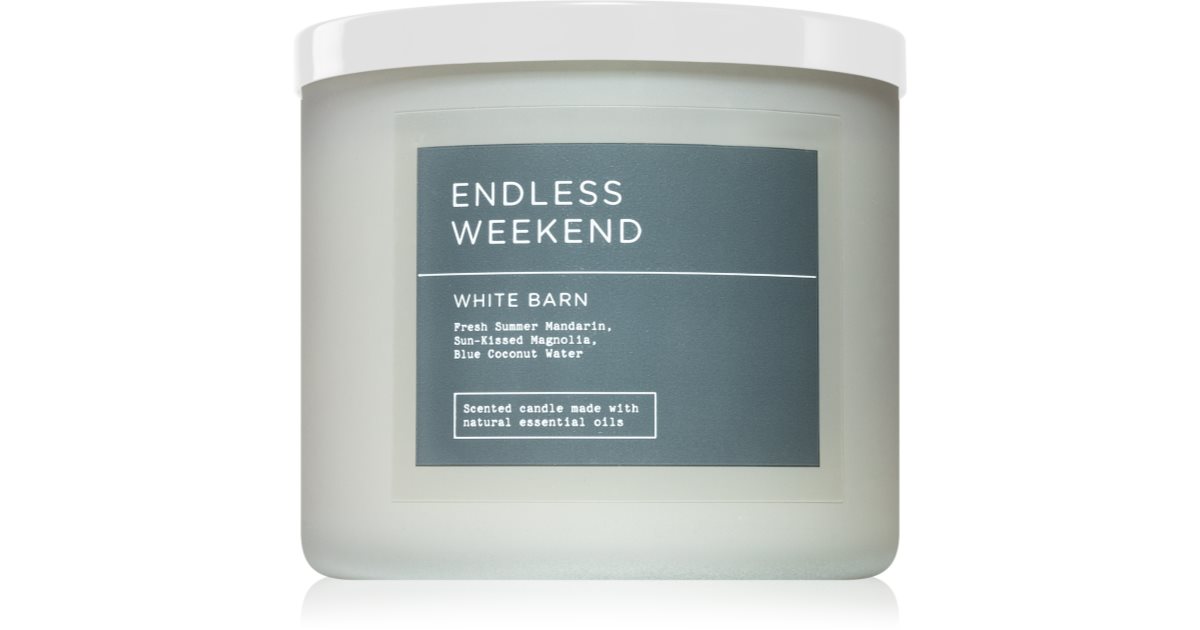 Bath & Body Works Endless Weekend scented candle | notino.co.uk