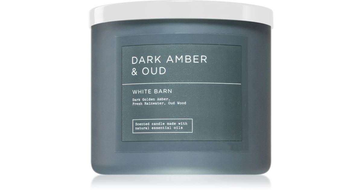 Bath & Body Works Dark Amber & Oud vela perfumada | notino.es