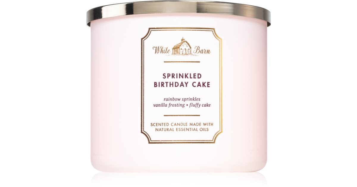 Bath & Body Works Sprinkled Birthday Cake Duftkerze