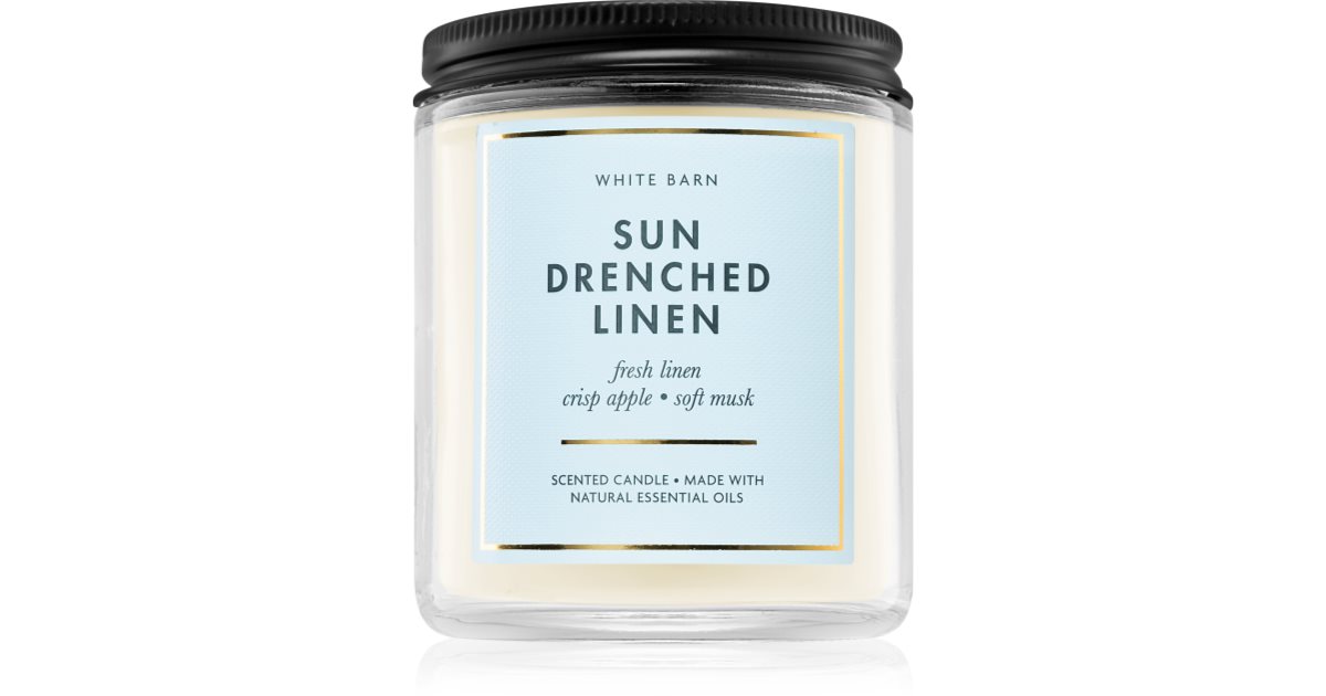 Bath & Body Works Sundrenched Linen candela profumata | notino.it
