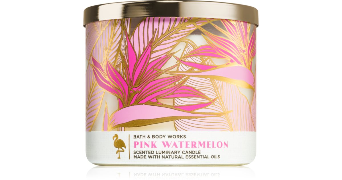 Bath & Body Works Pink Watermelon scented candle | notino.ie
