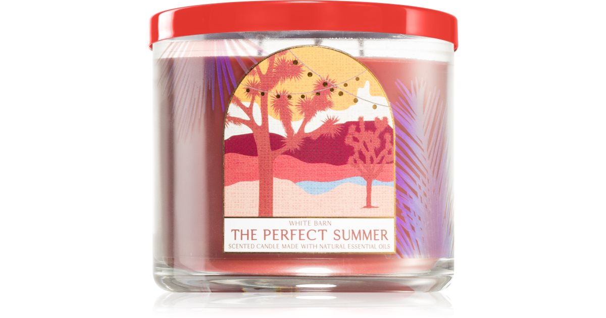Bath & Body Works The Perfect Summer ароматна свещ | Аромати за дома ...