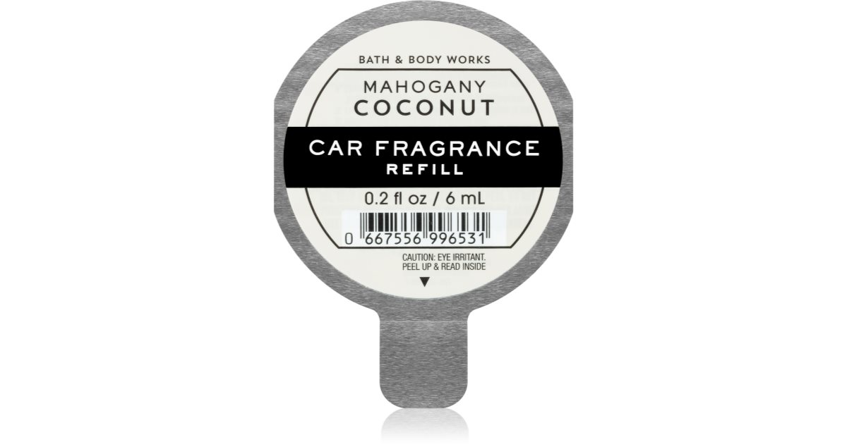 Bath & Body Works Mahogany Coconut car air freshener refill | notino.ie