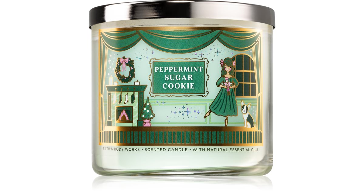 Bath & Body Works Peppermint Sugar Cookie scented candle I. | notino.ie