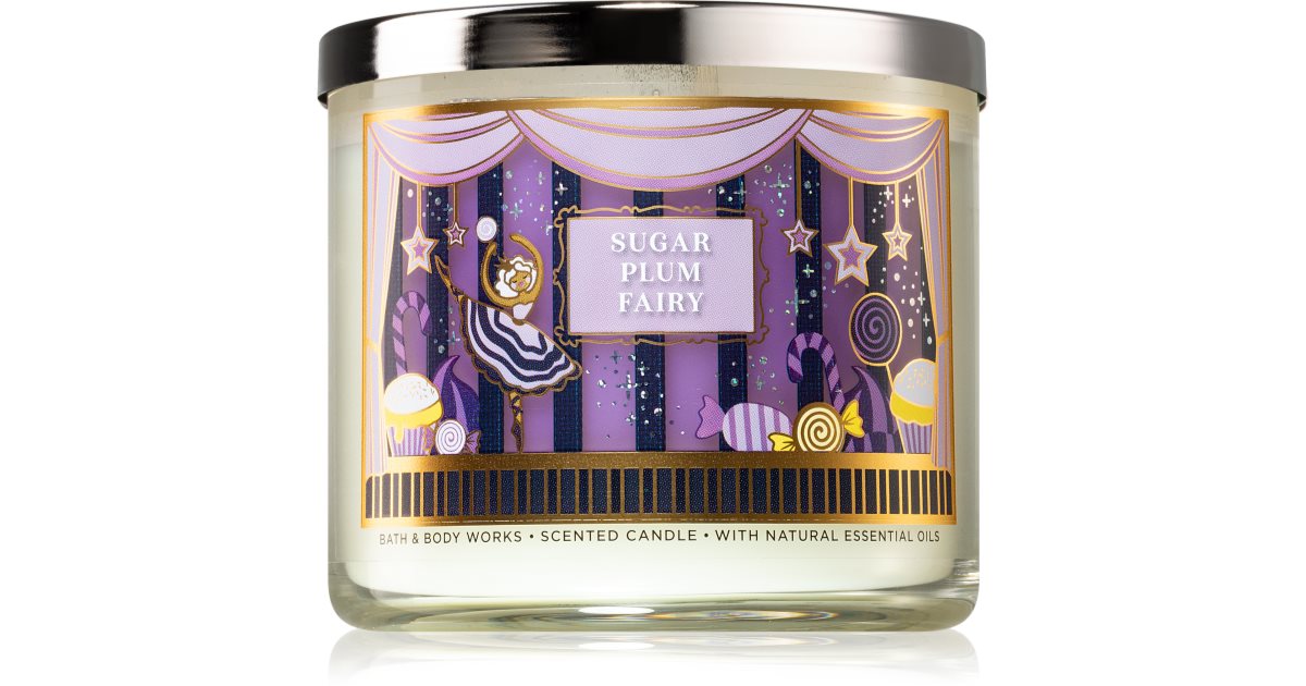 Bath & Body Works Sugared Plum Fairy vela perfumada I. | notino.pt