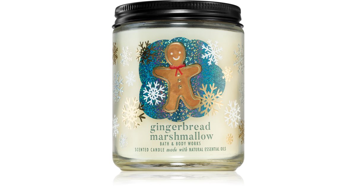 Bath & Body Works Gingerbread Marshmallow Duftkerze | Notino