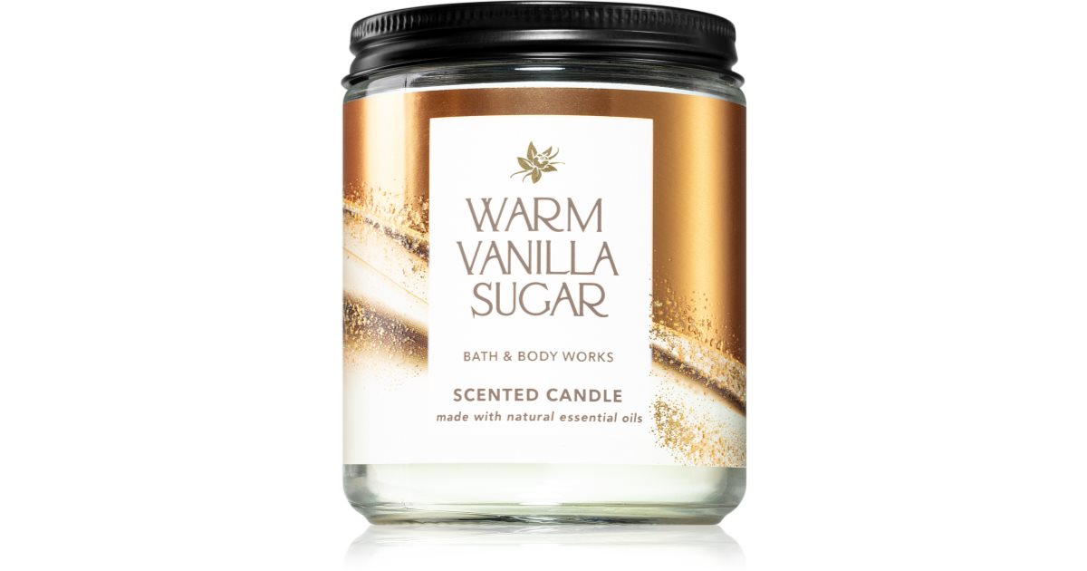 Bath & Body Works Warm Vanilla Sugar scented candle | notino.co.uk