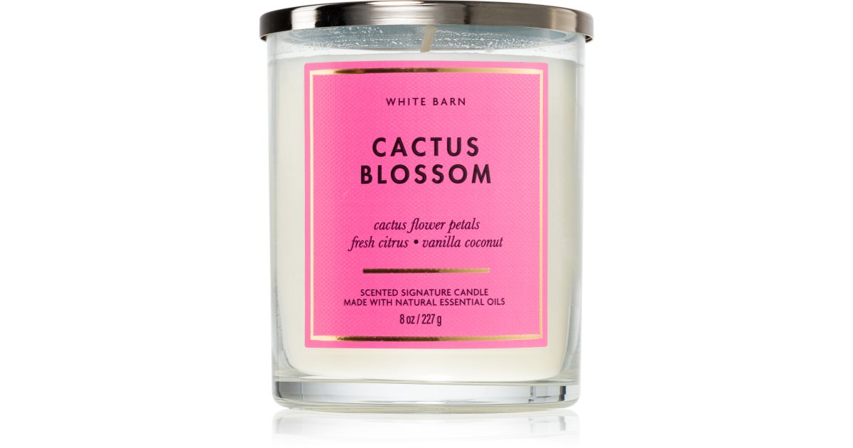 Bath & Body Works Cactus Blossom bougie parfumée | notino.fr