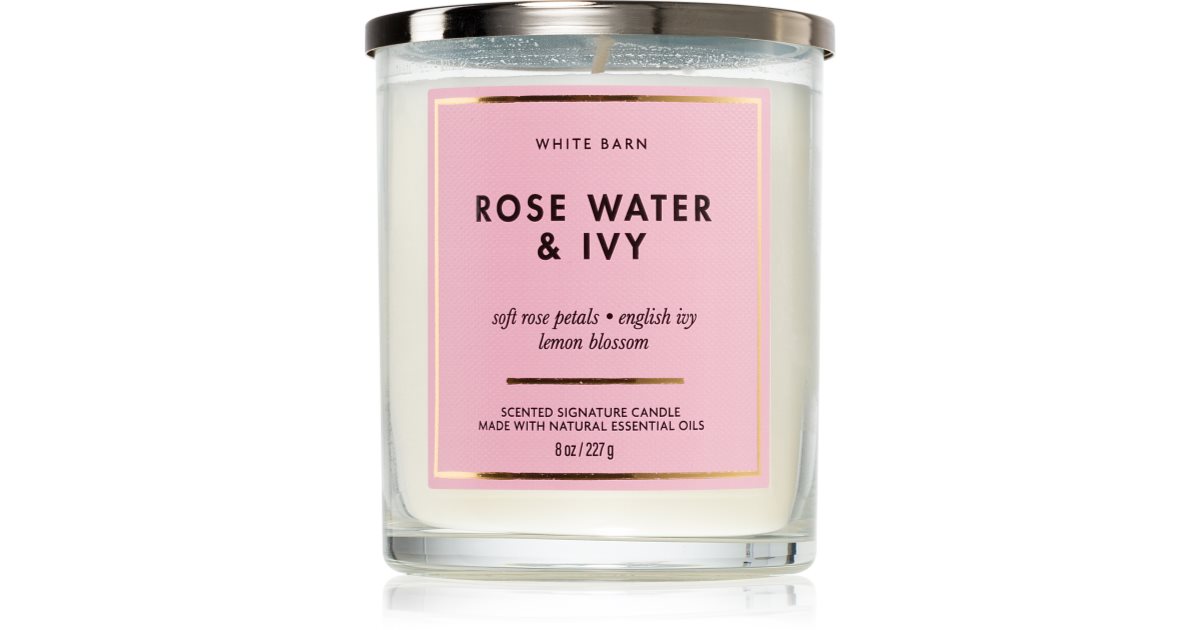 Bath & Body Works Rose Water & Ivy scented candle | notino.co.uk
