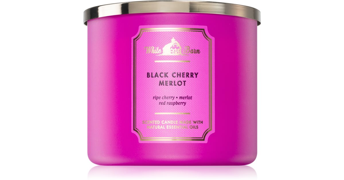 Bath & Body Works Black Cherry Merlot bougie parfumée | notino.be