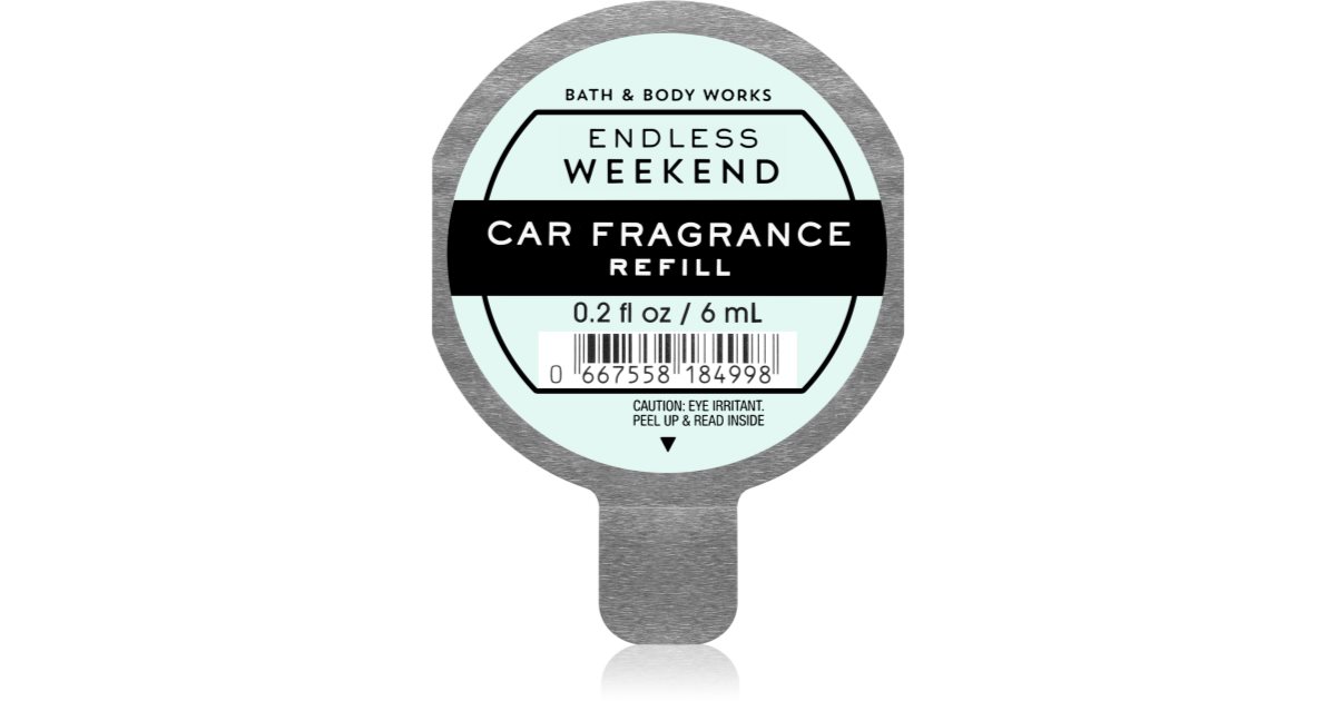 Bath & Body Works Endless Weekend illat autóba utántöltő | notino.hu