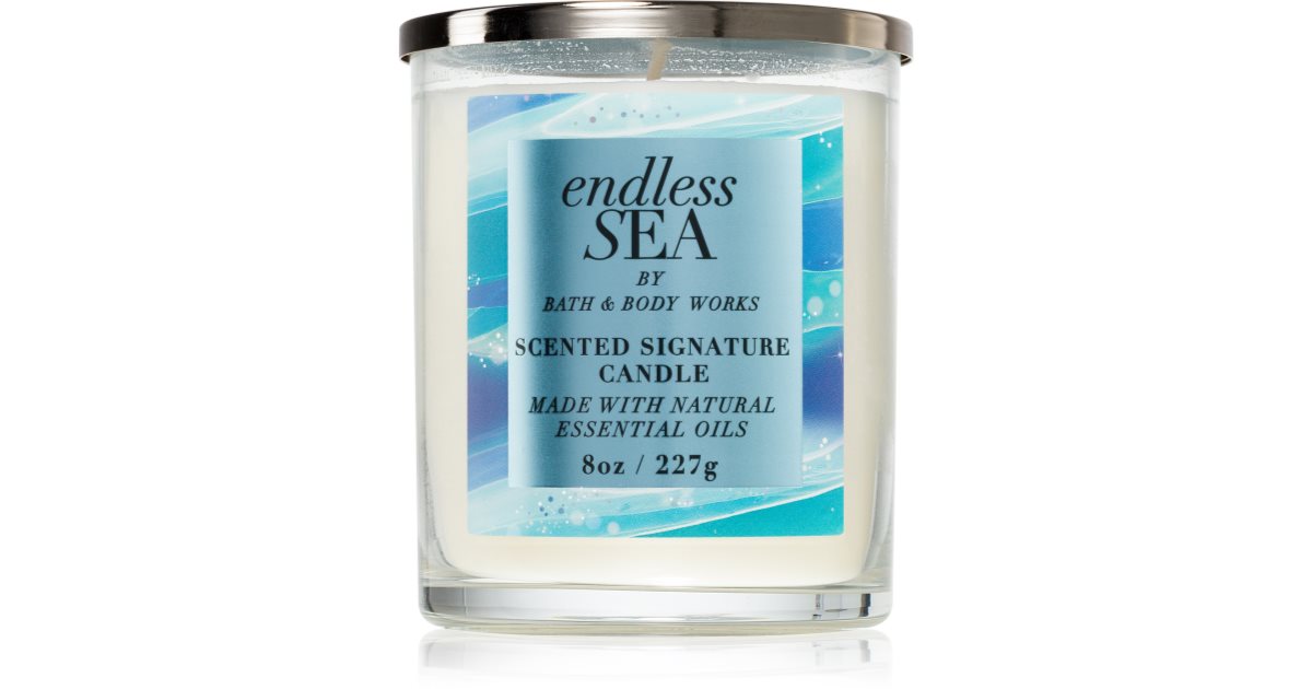 Bath And Body Works Endless Sea Bougie Parfumée Notino Fr