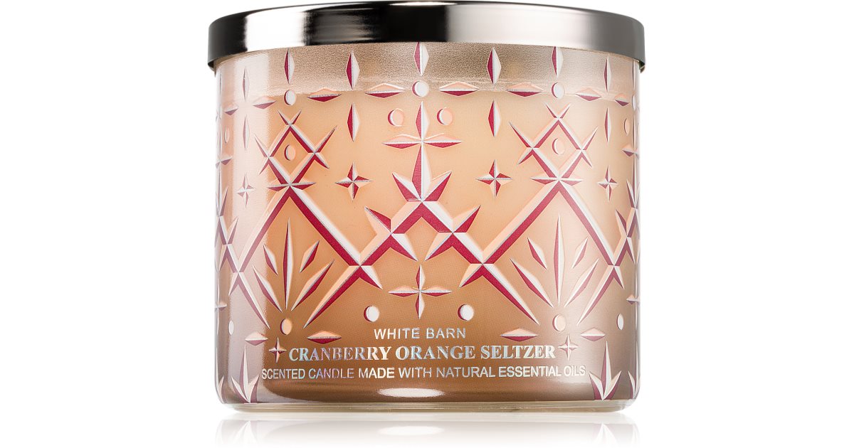 Bath & Body Works Cranberry Orange Seltzer scented candle | notino.co.uk