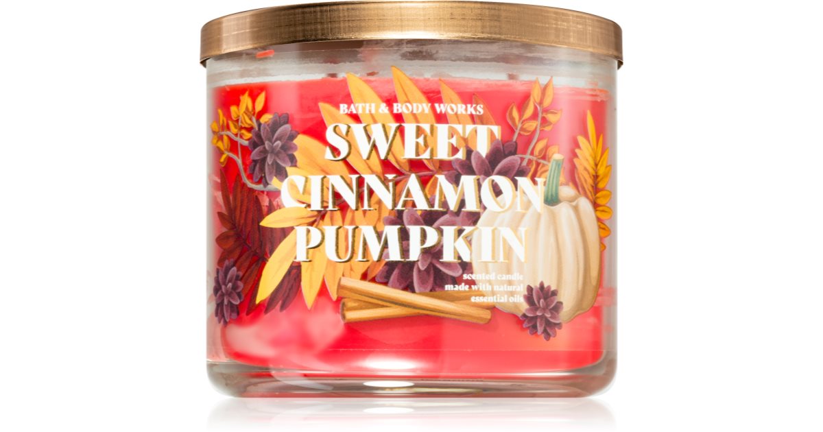 Bath & Body Works Sweet Cinnamon Pumpkin scented candle | notino.co.uk