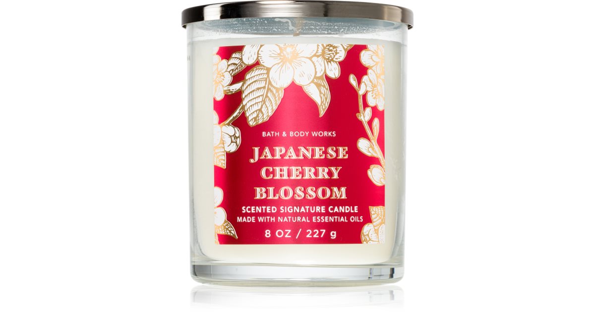 Bath & Body Works Japanese Cherry Blossom scented candle | notino.ie