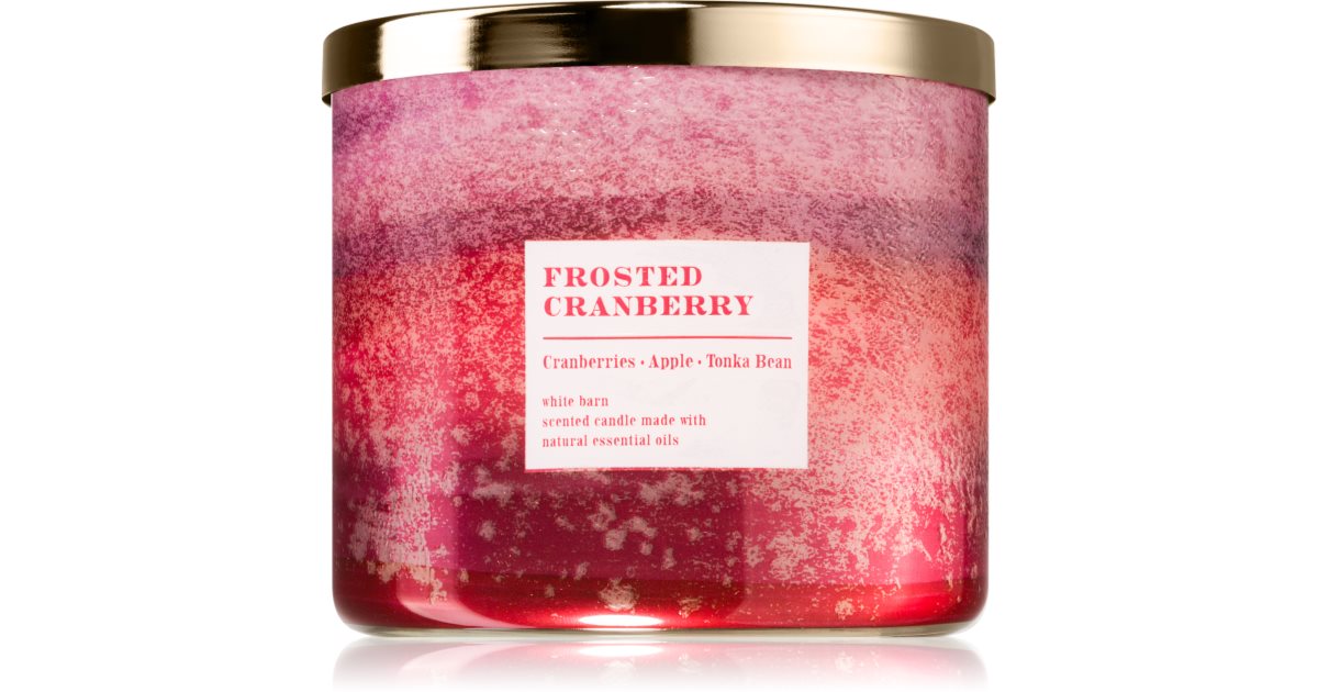 Bath & Body Works Frosted Cranberry scented candle | notino.co.uk