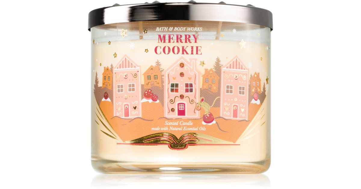 Bath & Body Works Merry Cookie scented candle | notino.co.uk
