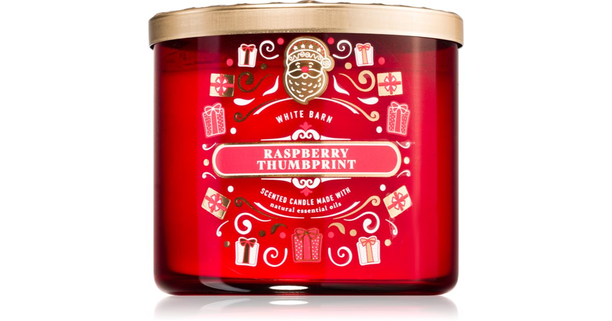 Bath & Body Works Raspberry Thumbprint scented candle | notino.co.uk