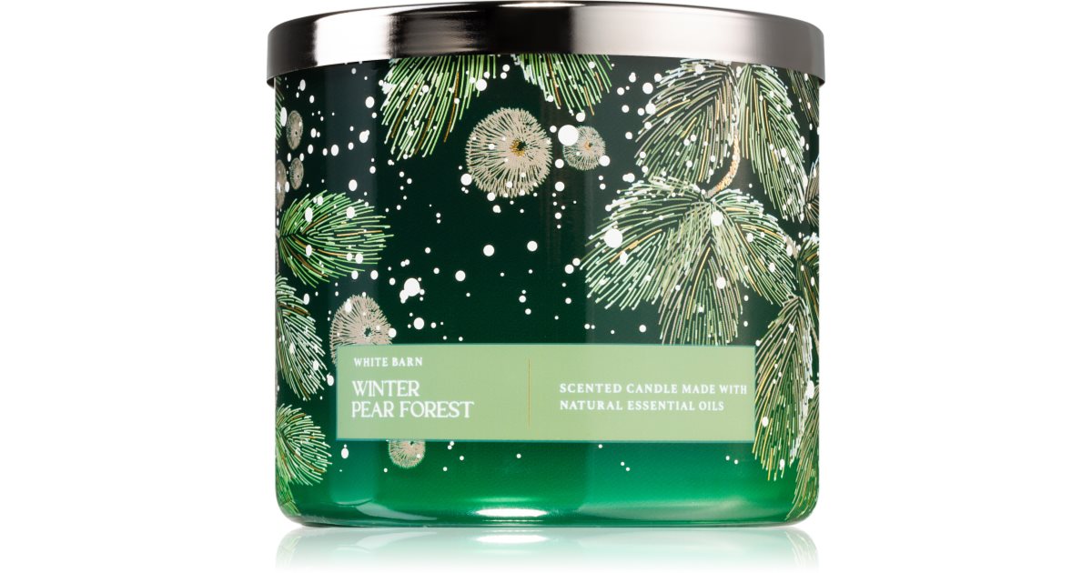Bath & Body Works Winter Pear Forest bougie parfumée | notino.fr