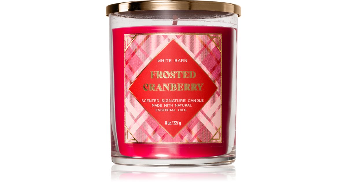 Bath & Body Works Frosted Cranberry scented candle | notino.co.uk
