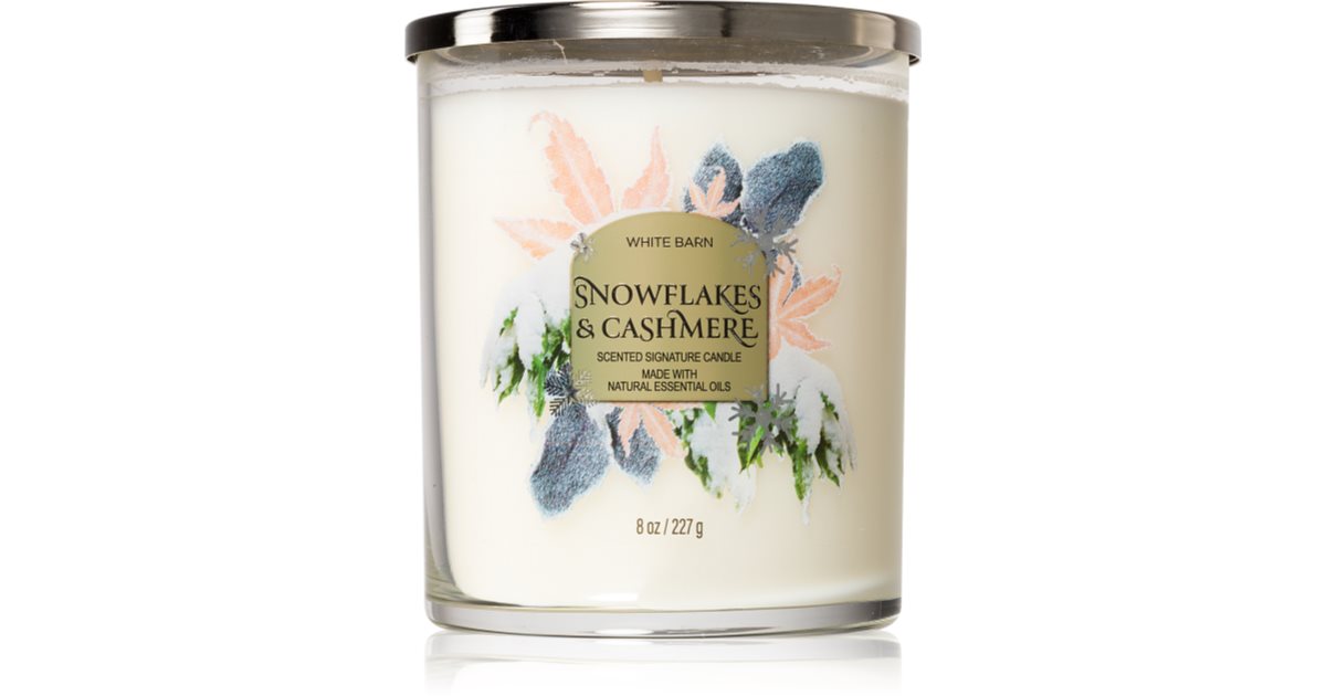 Bath & Body Works Snowflakes & Cashmere bougie parfumée | notino.fr
