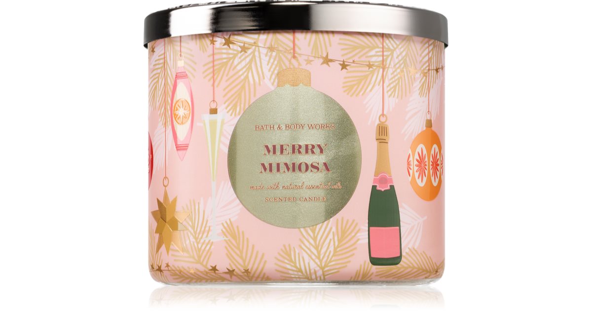 Bath & Body Works Merry Mimosa scented candle | notino.co.uk