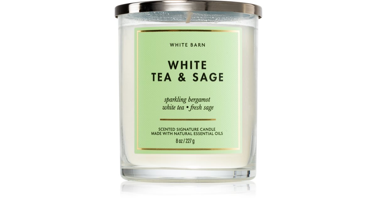 Bath & Body Works White Tea & Sage scented candle | notino.ie