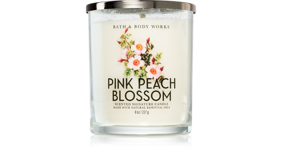 Bath & Body Works Pink Peach Blossom scented candle | notino.ie