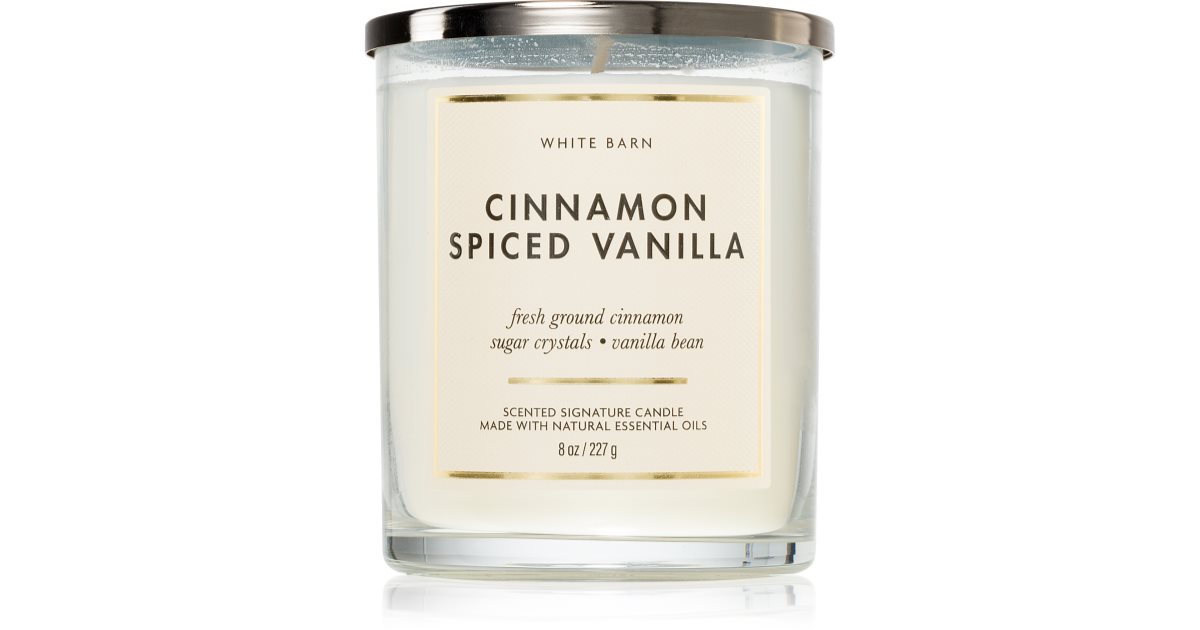 Bath & Body Works Cinnamon Spiced Vanilla scented candle | notino.co.uk