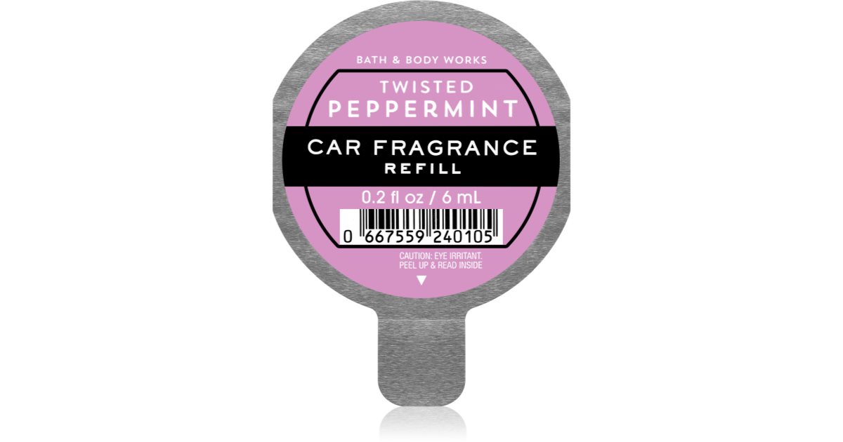 Bath & Body Works Twisted Peppermint car air freshener refill | notino ...