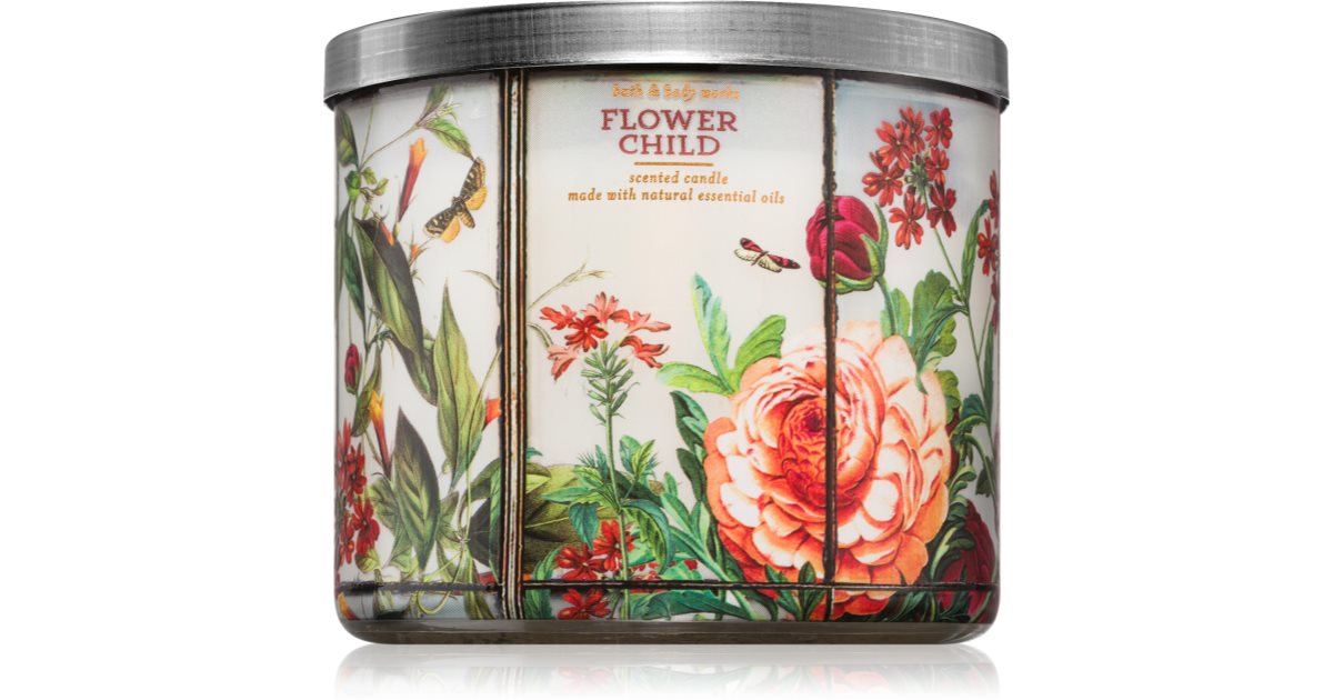 Bath & Body Works Flowerchild ароматна свещ | Аромати за дома Bath ...
