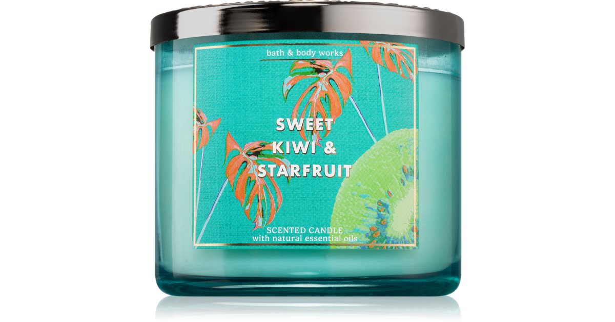 Bath & Body Works Sweet Kiwi & Starfruit vela perfumada | notino.pt