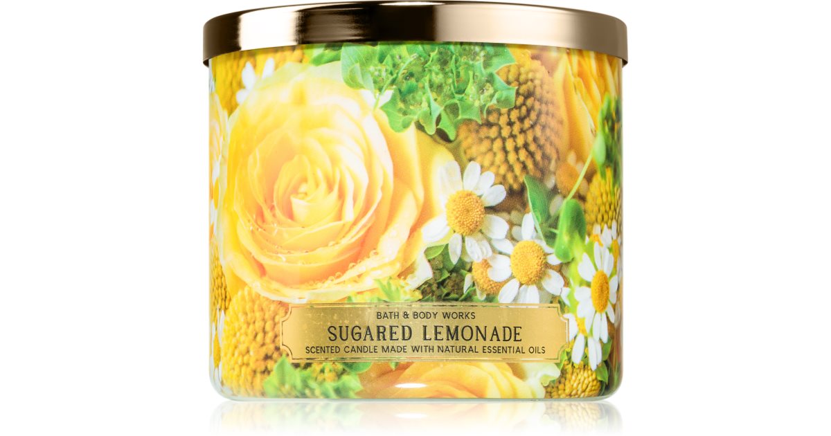 Bath & Body Works Sugared Lemonade scented candle | notino.co.uk