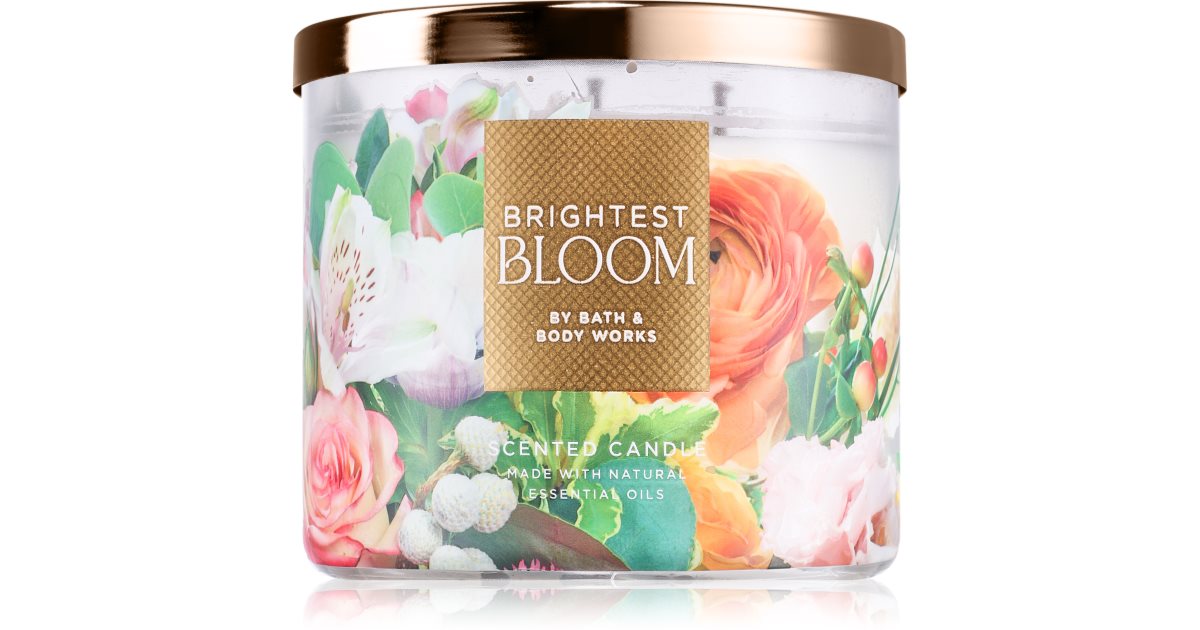 Bath & Body Works Brightest Bloom bougie parfumée | notino.fr