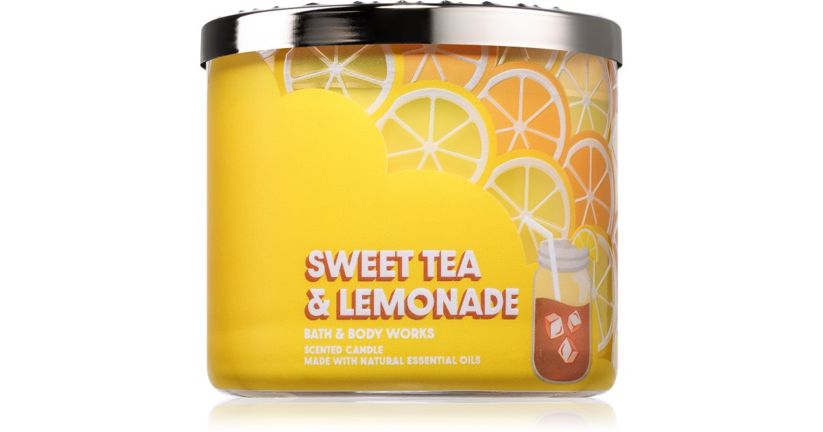 Bath & Body Works Sweet Tea & Lemonade vela perfumada | notino.es