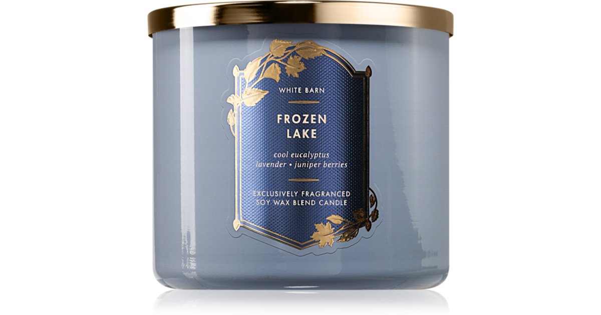 Frozen lake candle store