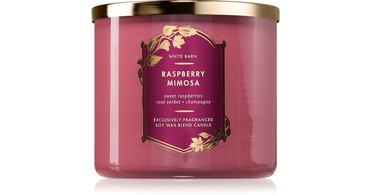 Bath & Body Works Raspberry Mimosa scented candle | notino.co.uk