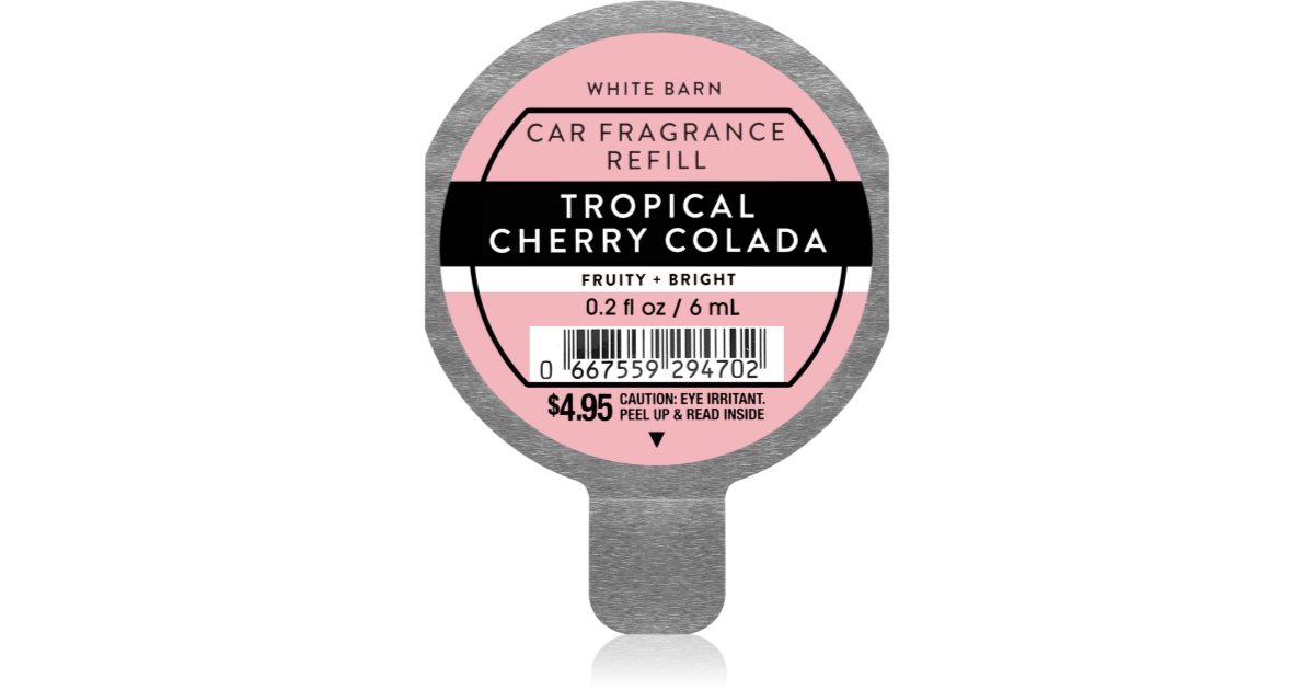 Bath & Body Works Tropical Cherry Colada car air freshener refill ...