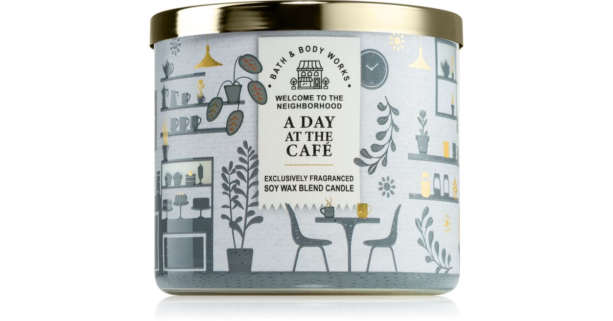 Bath & Body Works A Day At The Café scented candle | notino.ie