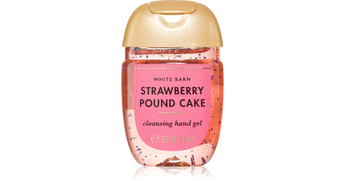 Bath & Body Works Strawberry Pound Cake cleansing hand gel | notino.co.uk