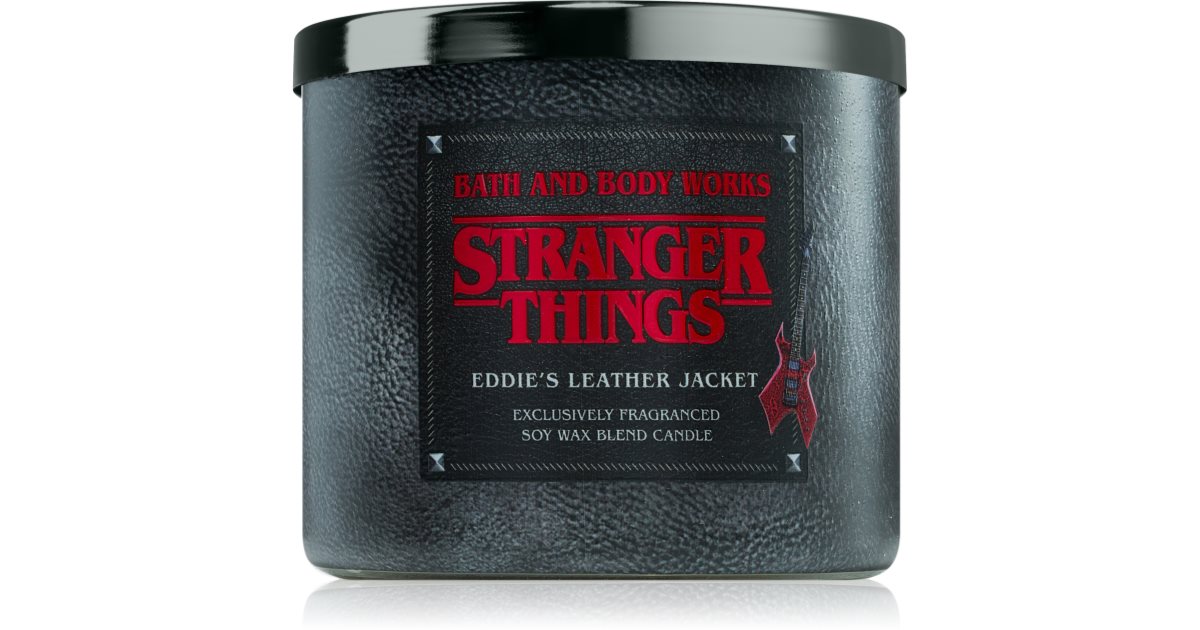 Bath & Body Works Stranger Things Eddie's Leather Jacket bougie ...