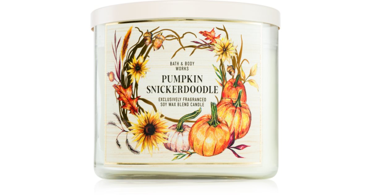 Bath & Body Works Pumpkin Snickerdoodle scented candle | notino.co.uk