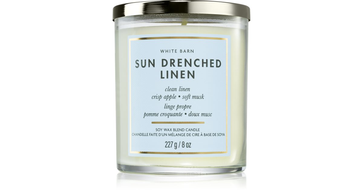 Bath & Body Works Sun Drenched Linen scented candle | notino.co.uk
