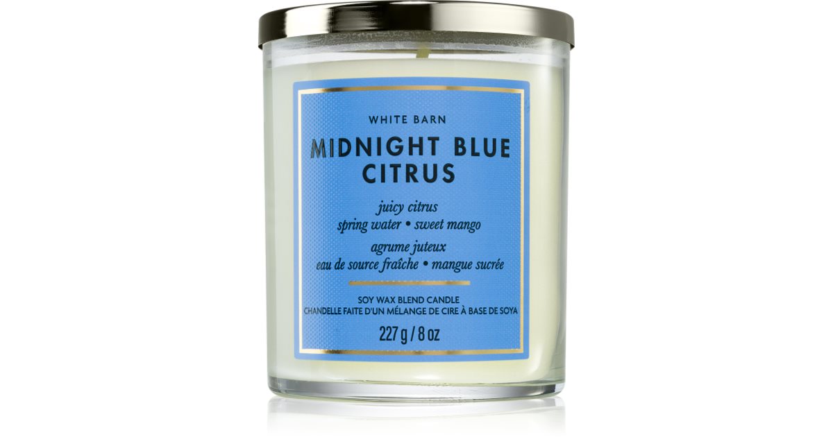 Bath & Body Works Midnight Blue Citrus bougie parfumée | notino.fr