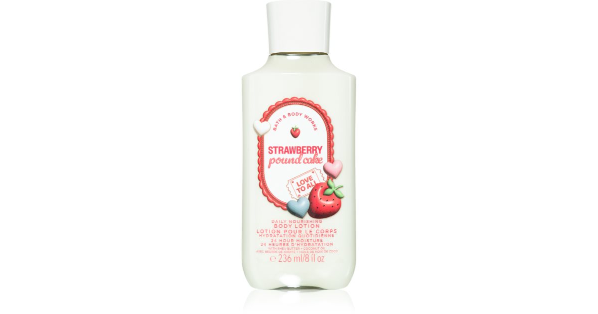 Bath & Body Works Strawberry Pound Cake Body Lotion | notino.at