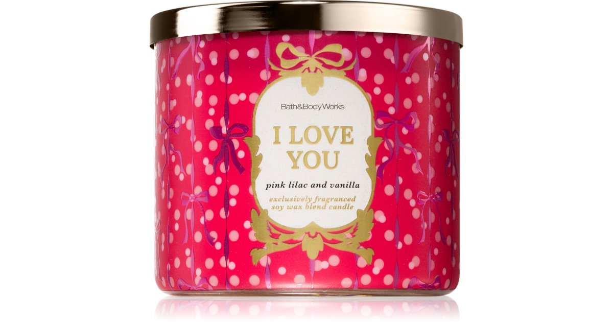 Bath & Body Works I Love You scented candle | notino.co.uk